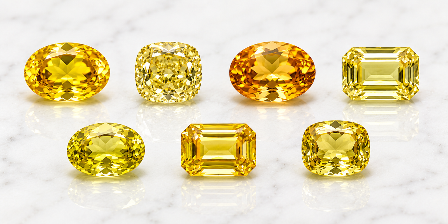 Yellow Gemstones: Popular Yellow Gemstone Names and Their ...